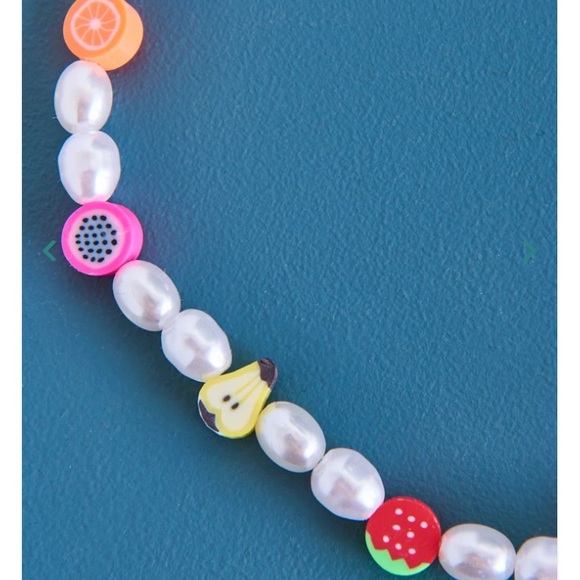 EARTHBOUND | Jewelry | Earthbound Vintage 9s Fruit Slice Faux Pearl ...